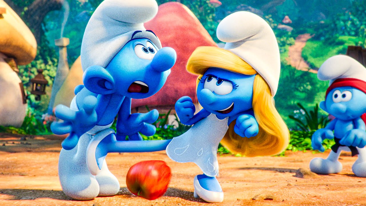 Blue, Cute & Chaotic: SMURFS Movies Best Scenes & Funniest Moments ...