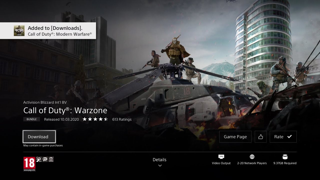 How To Get CALL OF DUTY WARZONE Free On PS4 - YouTube