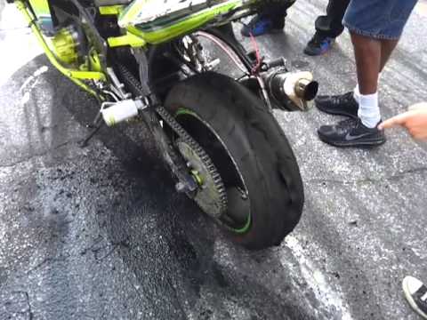 Stunt Bike Rider Flips Over Handle Bars - YouTube