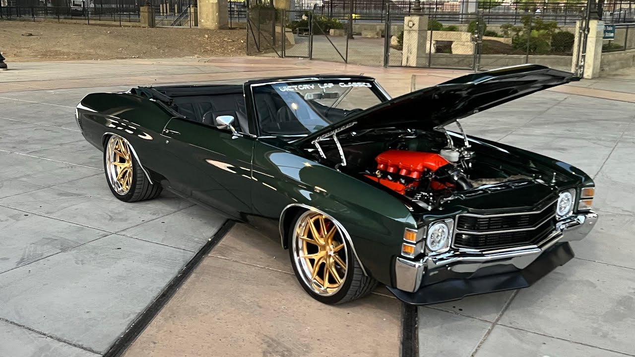 FOR SALE 1971 Twin Turbo LS3 Convertible Chevelle Restomod. CALL ...
