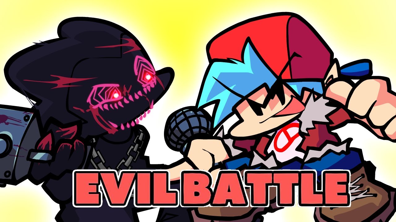 FRIDAY NIGHT FUNKIN' mod [!BULLET HELL!] EVIL Pico VS BF! [EVIL BATTLE ...