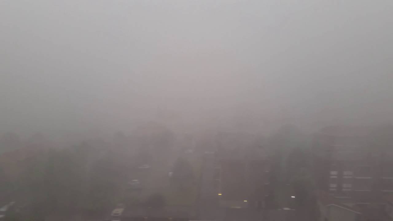 Impressive heavy Rain, near Milan - YouTube