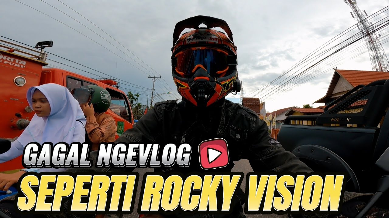 GAGAL NGEVLOG SEPERTI ROCKY VISION - YouTube