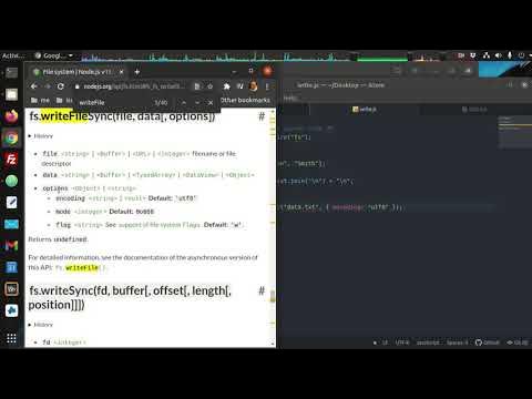 JavaScript - File Input/Output and JSON (JavaScript Object Notation) - YouTube