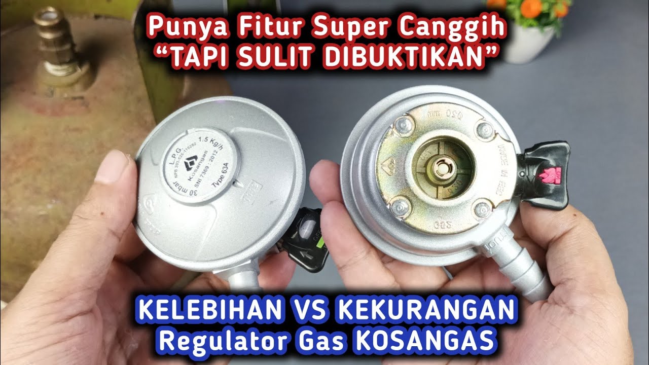 Review Regulator Gas KOSANGAS Made In Italy - YouTube
