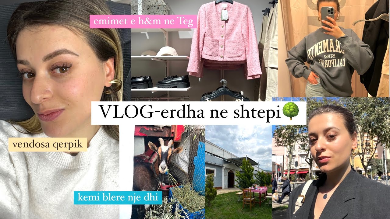 CMIMET E H&M ne Teg , vendosa qerpik, erdha ne shtepi, kemi blere nje ...