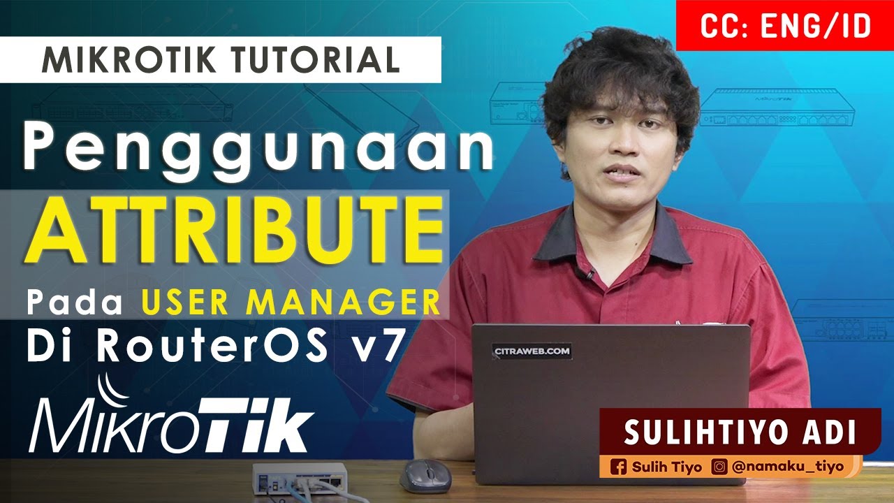 Atribute pada Userman v7 - MIKROTIK TUTORIAL [ENG SUB] - YouTube
