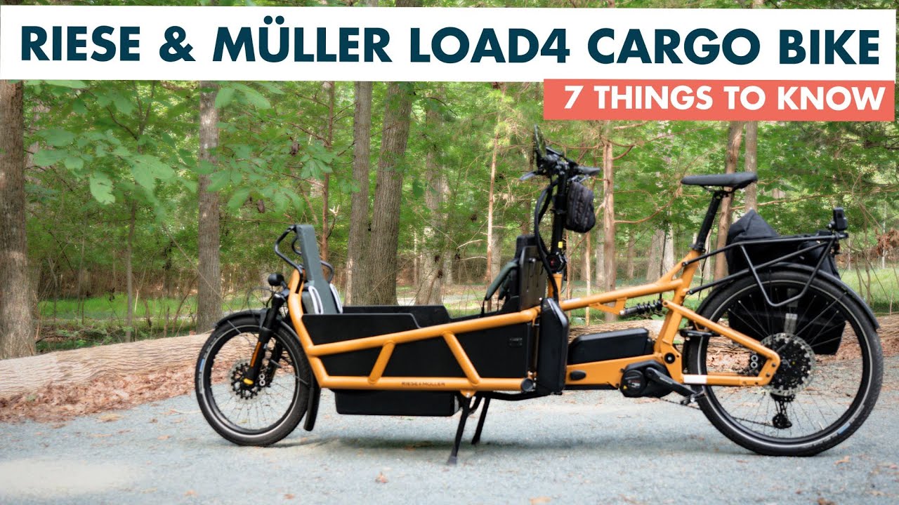 Riese & Müller Load4 Cargo Bike Hands On: 9 things to know - YouTube