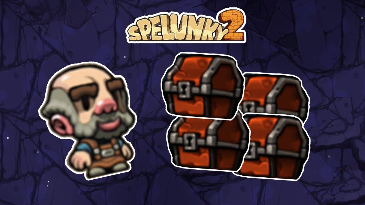 Spelunky 2 - Robbing a Vault with no Angry Shopkeepers - YouTube