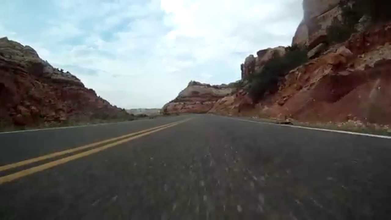 Driving Utah Canyons UT-12 Escalate River Overlook to Hogback(Part 2 of ...