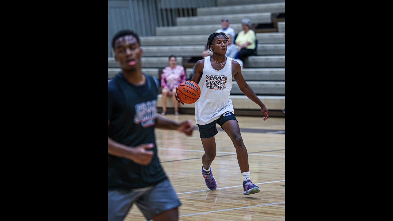 Highlights of Qualyn Clopton in the 2023 Summit Summer League! - YouTube