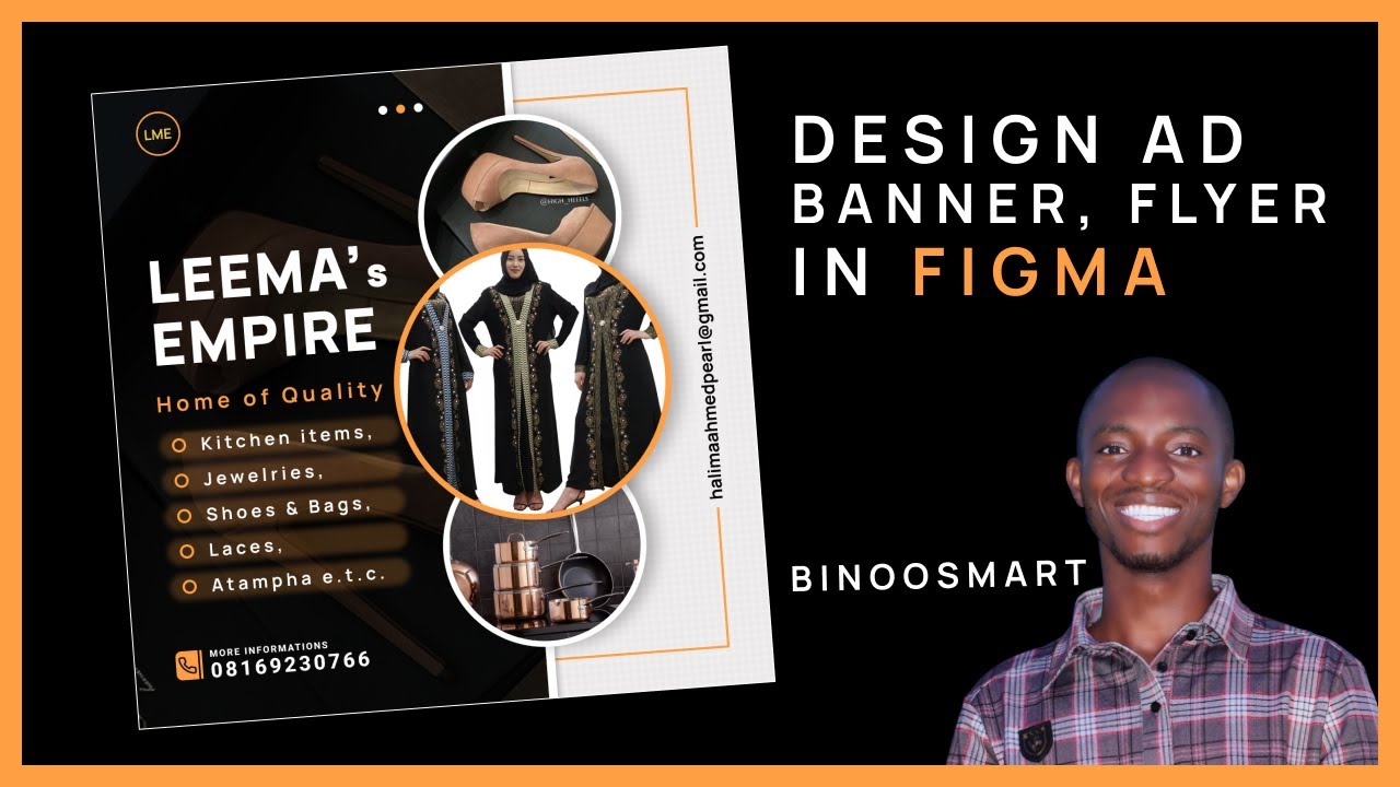 Design Simple Flyer Instagram Banner in Figma (Figma Tutorial) - YouTube