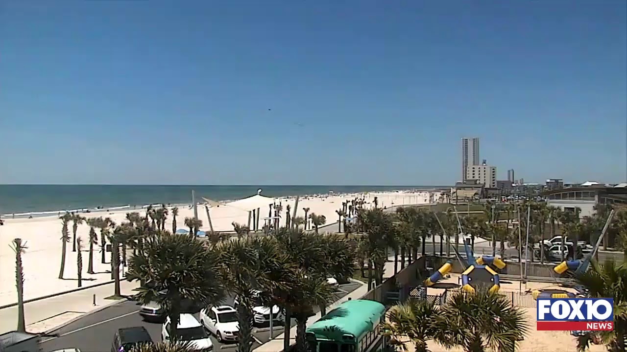 Live Spring Break Hangout Beach cam - YouTube