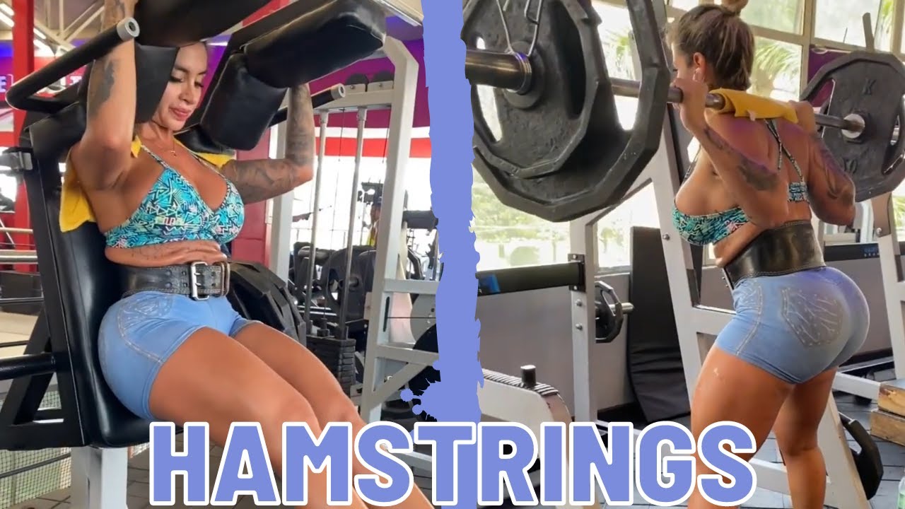 Best Hamstring Exercises For Mass At Gym - YouTube