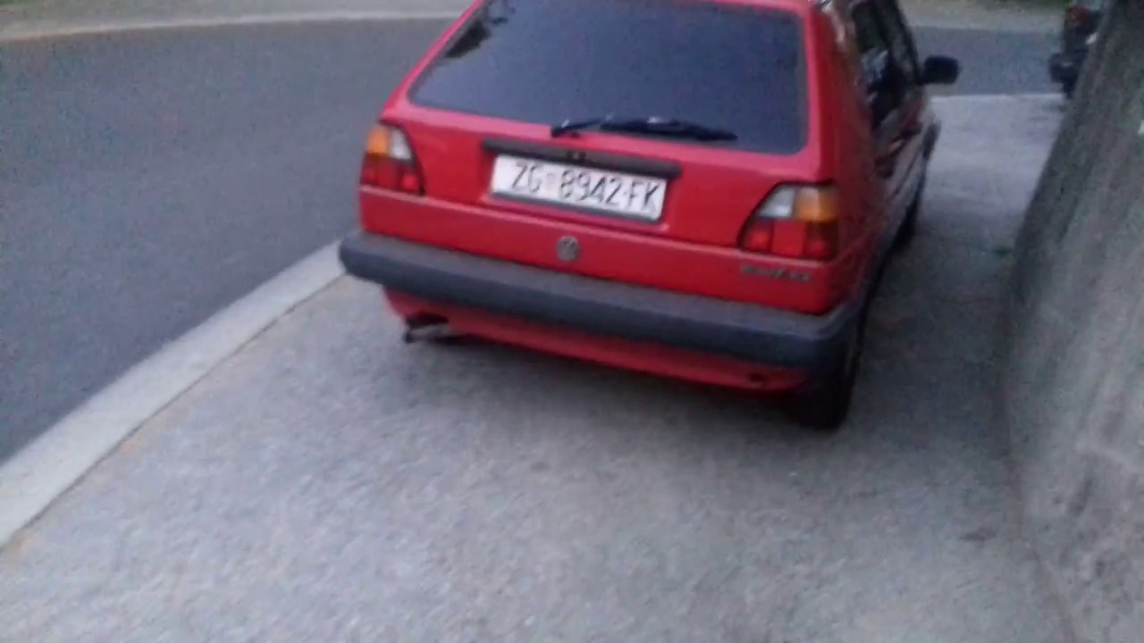 VW Golf MK2 1.6 Turbo Diesel - YouTube