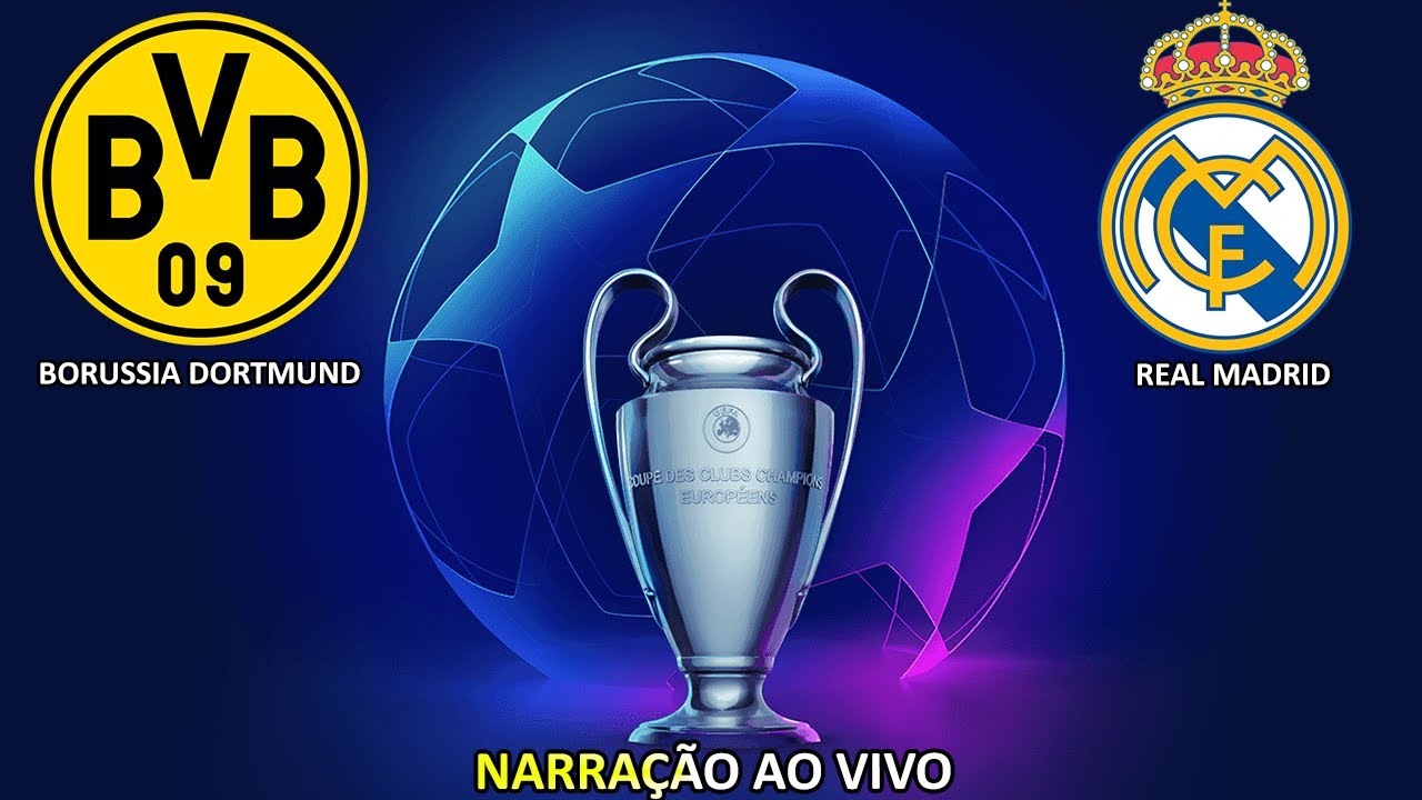 BORUSSIA DORTMUND VS REAL MADRID - NARRAÇÃO AO VIVO - SILVIO SAMER E ...