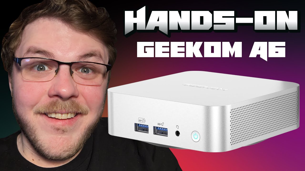 Hands-on with the Geekom A6: It's got hidden expansion! - YouTube