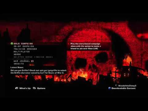 Gears of War 2 Menu Music Extended - YouTube