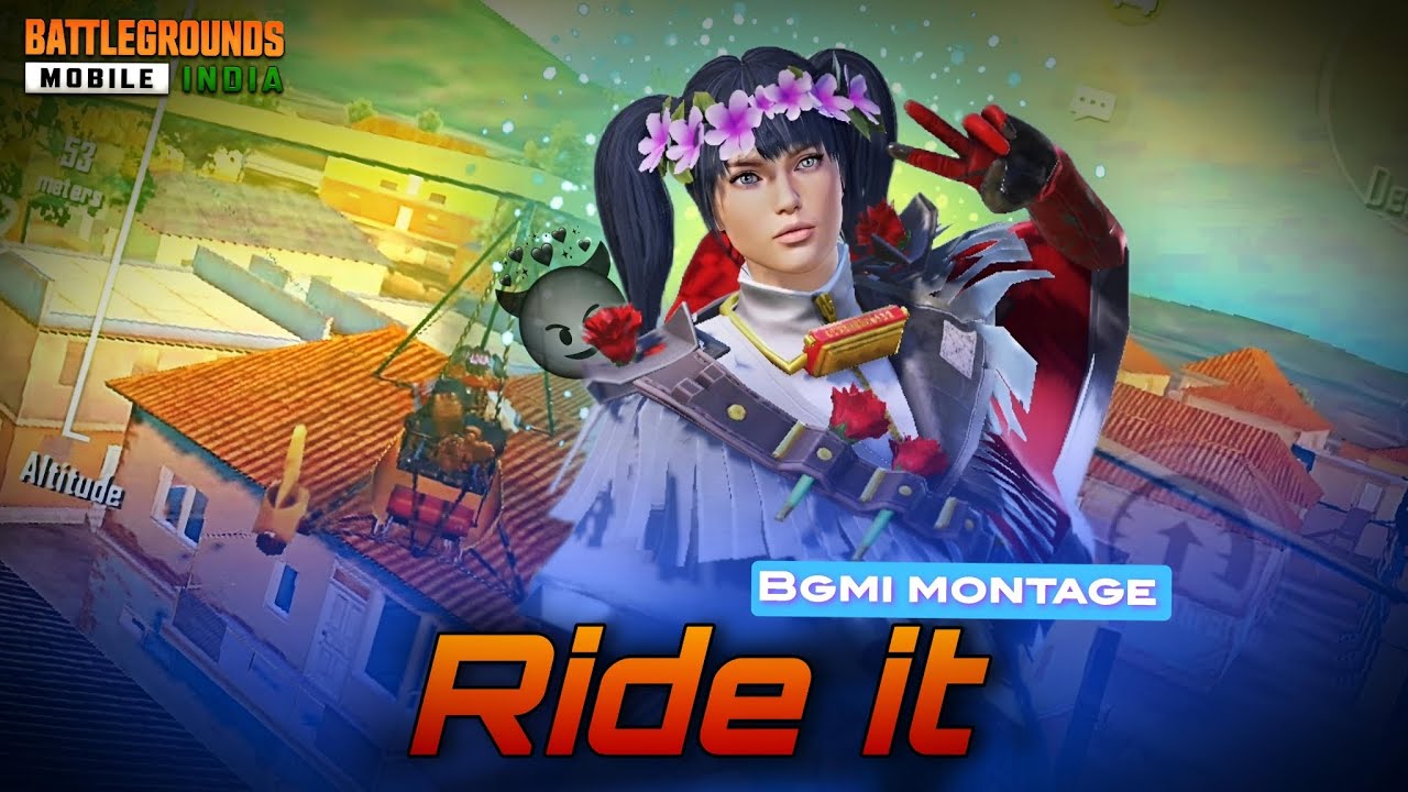 Ride it - Best Beat Sync Edit Bgmi Montage | Akay EditX #montage - YouTube
