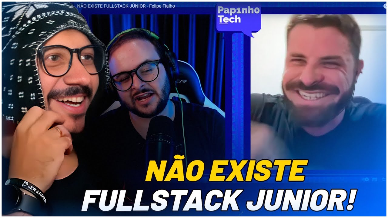Não existe fullstack junior! - YouTube