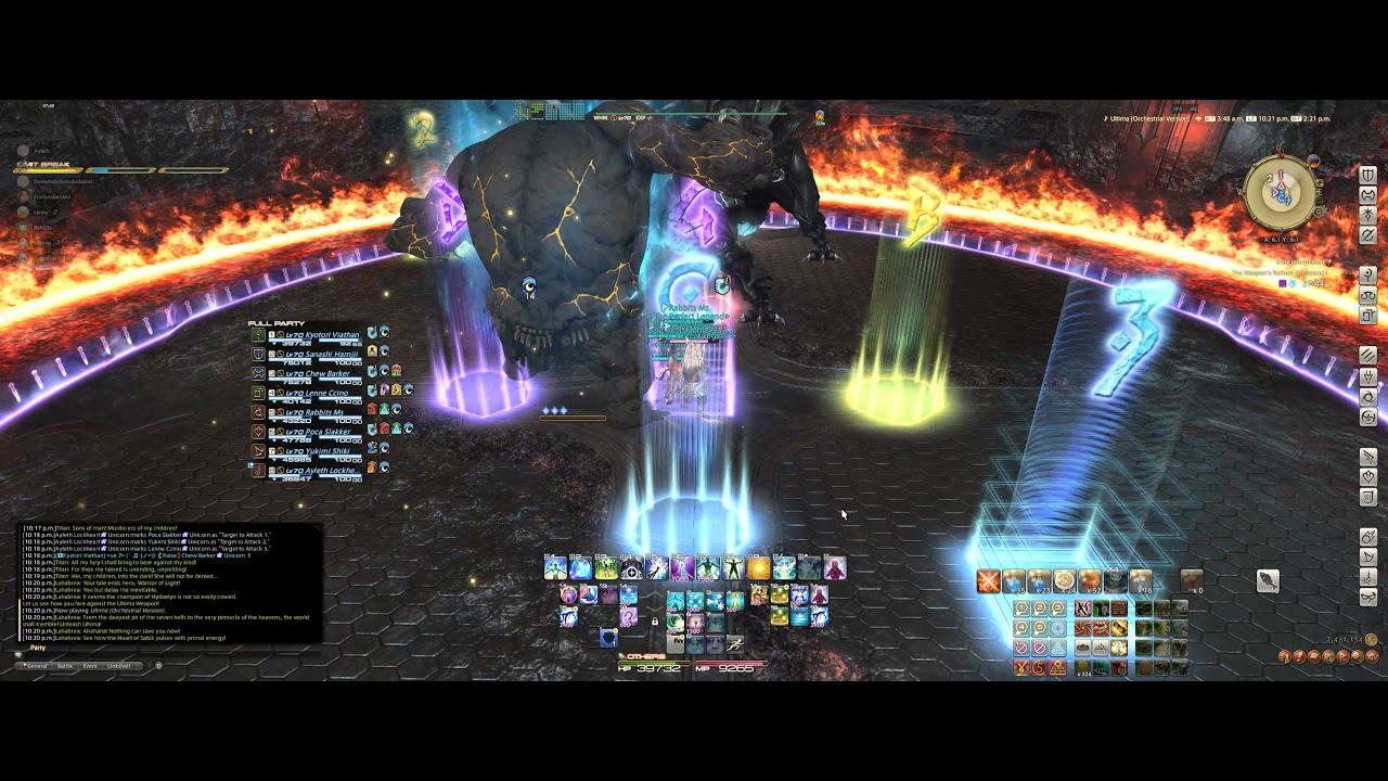 Ultima Weapon (Ultimate) White Mage POV - YouTube