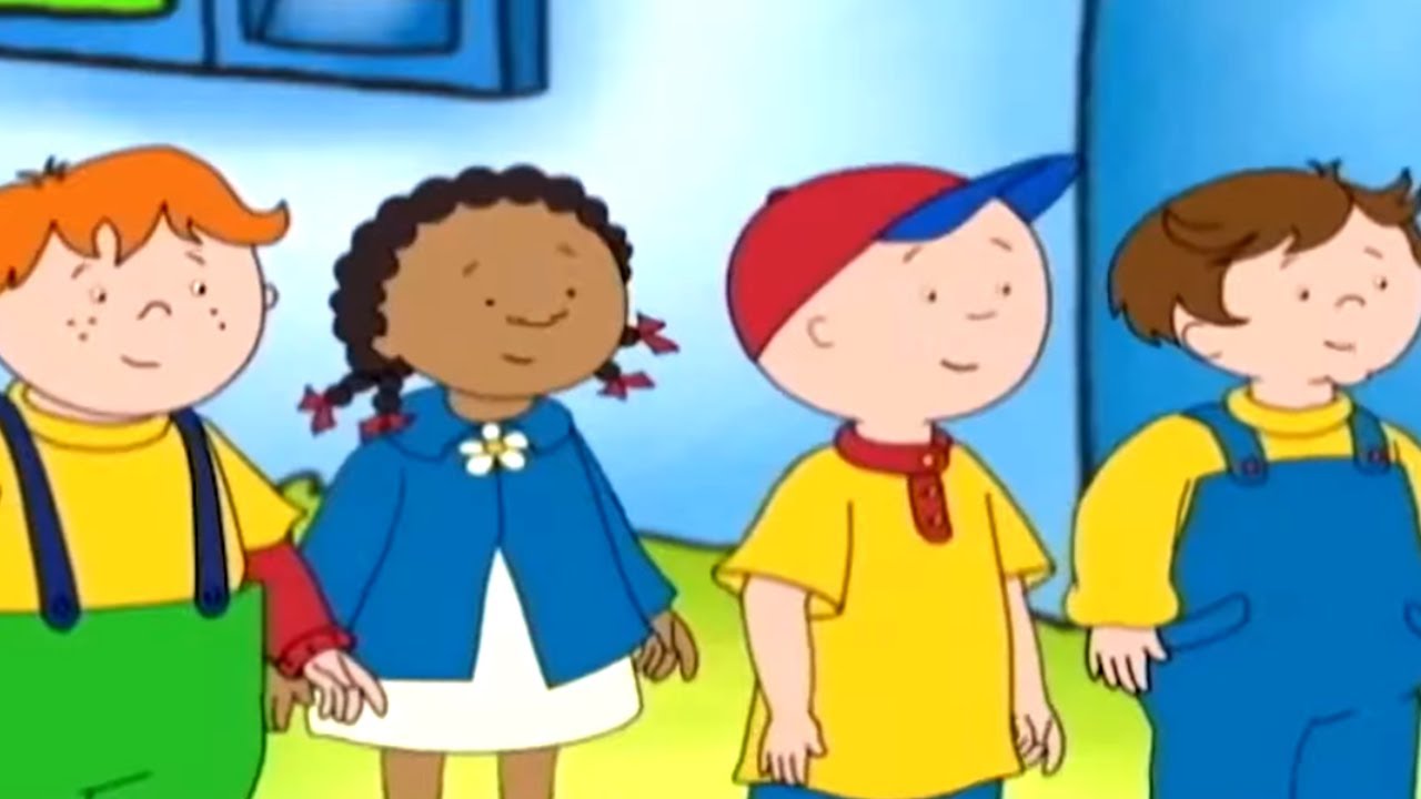 Caillou y los mejores amigos | Caillou en Español Castellano - YouTube