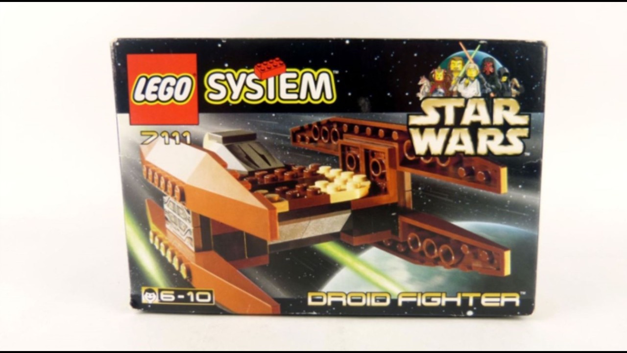 Droid Fighter – (Set 7111) – Stopmotion - YouTube