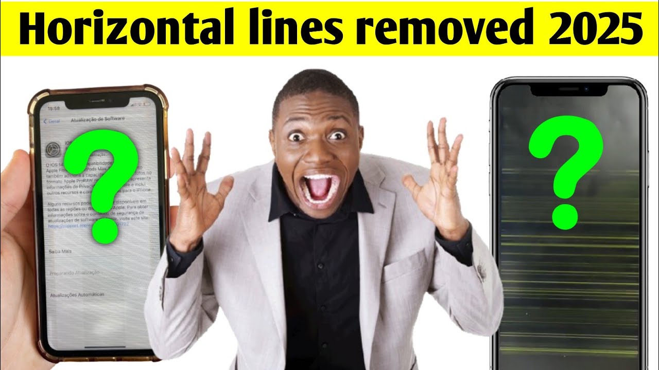 🚨horizontal lines on mobile screen vivo | horizontal lines on phone ...