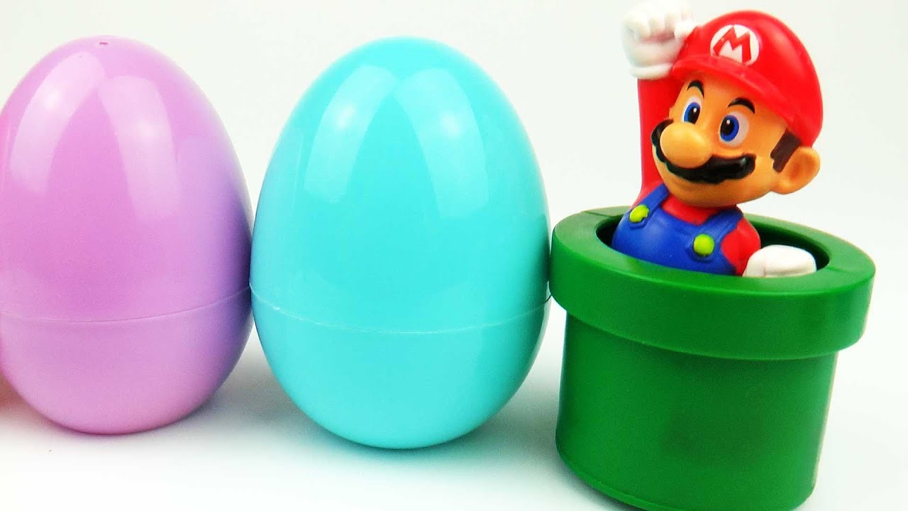 Super Mario Toy Opening Kinder Egg Toys Amazing Fun Children Toys ...