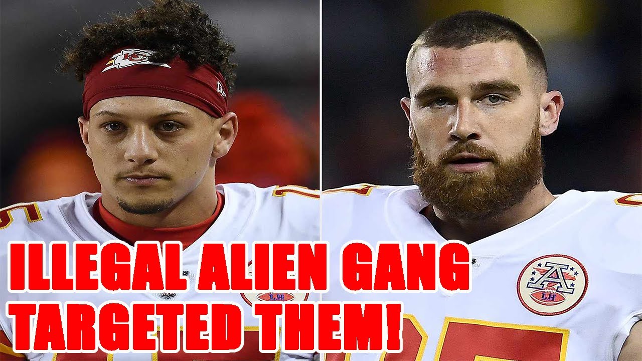 NFL PANICS! Patrick Mahomes and Travis Kelce's homes were TARGETED by ...