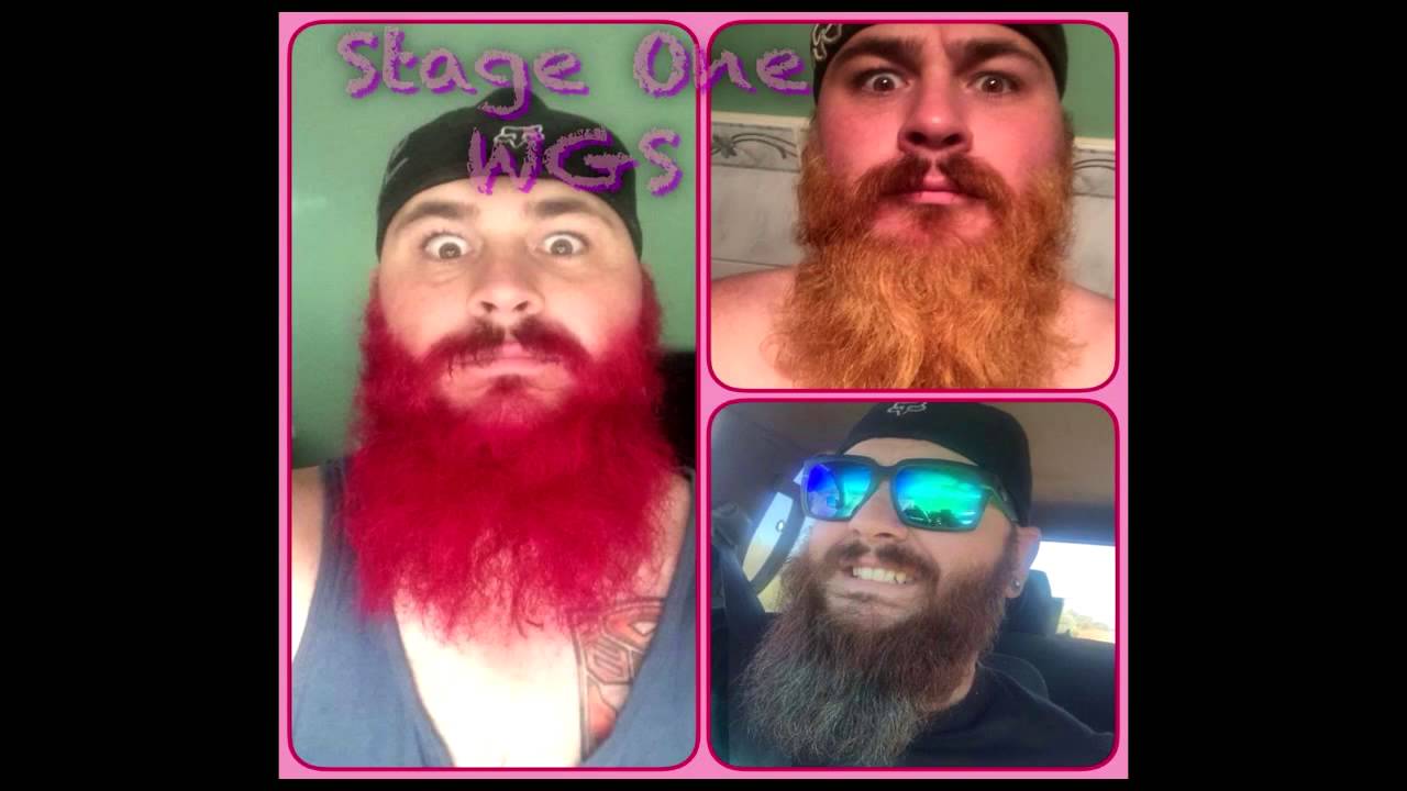 Pink Beard For Worlds Greatest Shave 2015 - YouTube