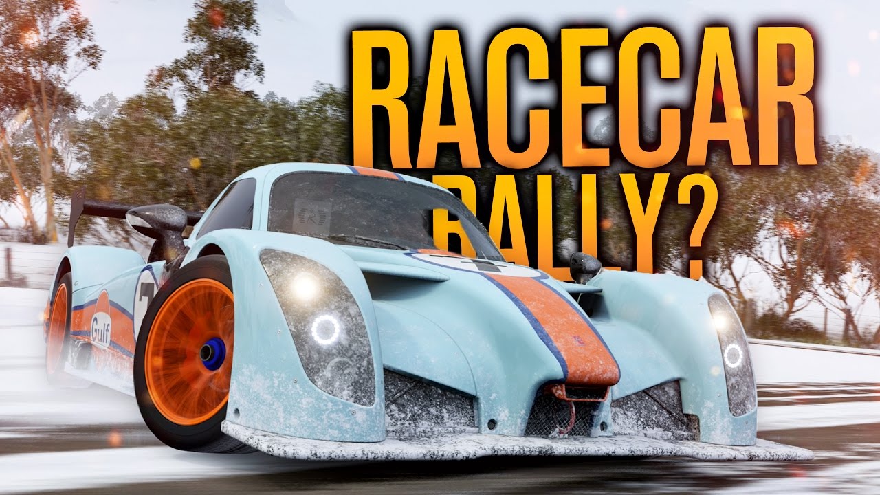 RACECAR SNOW RALLY?! | RADICAL RXC TURBO | Forza Horizon 3 - YouTube