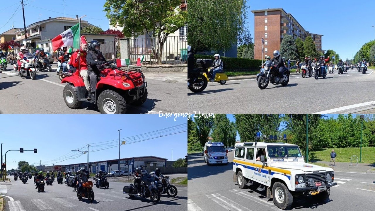 Motoraduno Sant'Ambrusin di Paderno Dugnano. 25 Aprile 2025 - YouTube