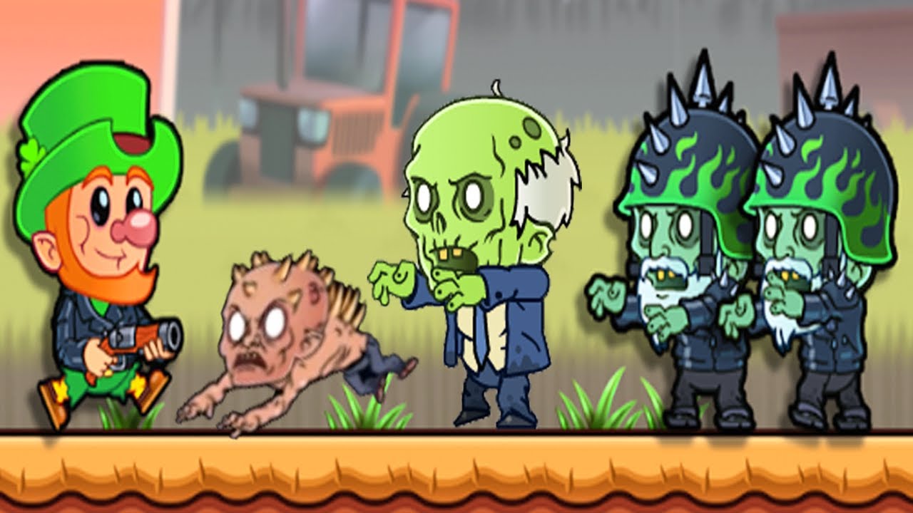 Lep's World Z - Gameplay Walkthrough Part 4 - Kill Frog Jumping Zombies ...
