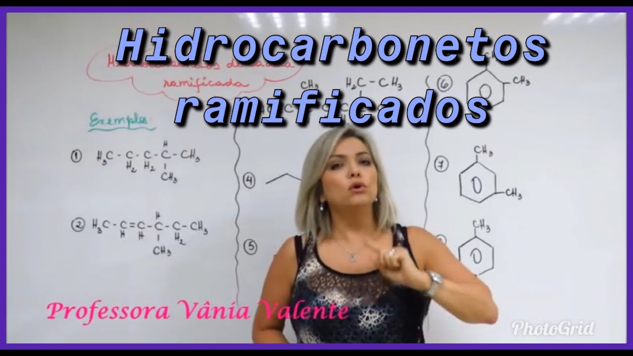 Nomenclatura de Hidrocarbonetos ramificados - YouTube