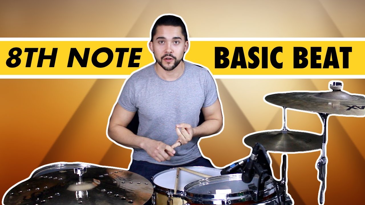 Essential Beat for Beginners - Standard 8th Note Groove - YouTube