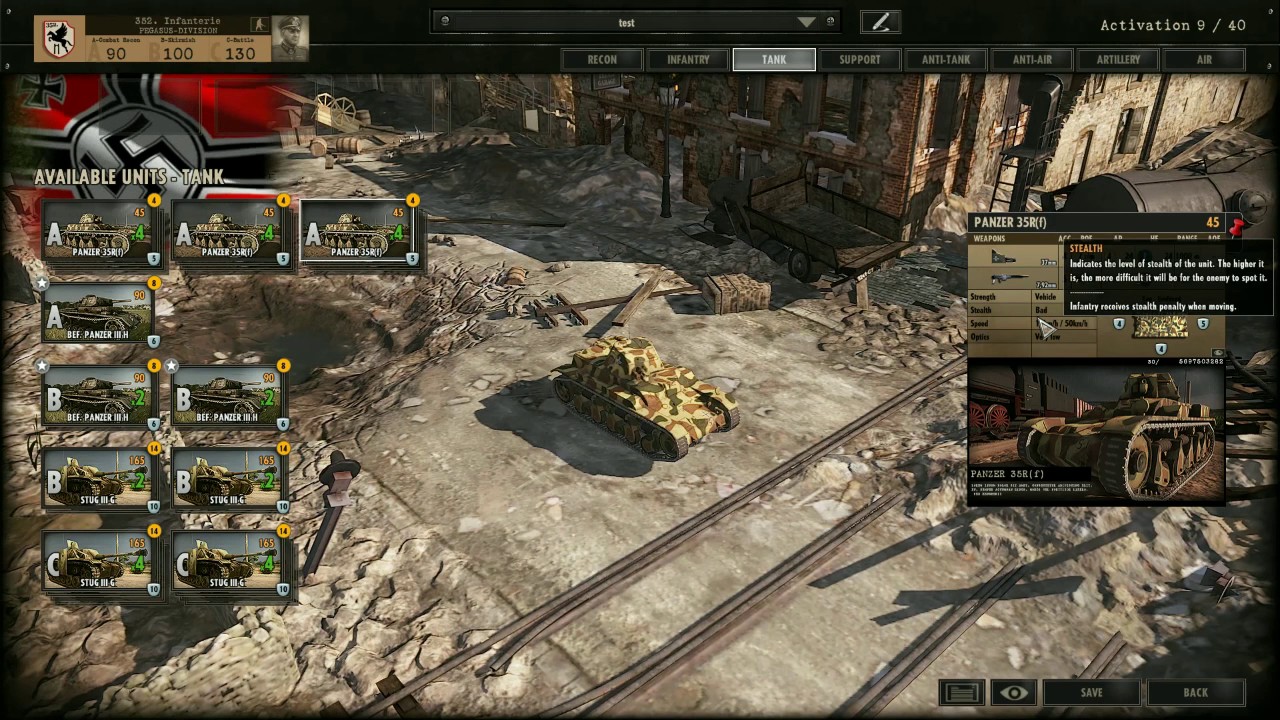 Steel division Normandy 352 Infantry division overview - YouTube