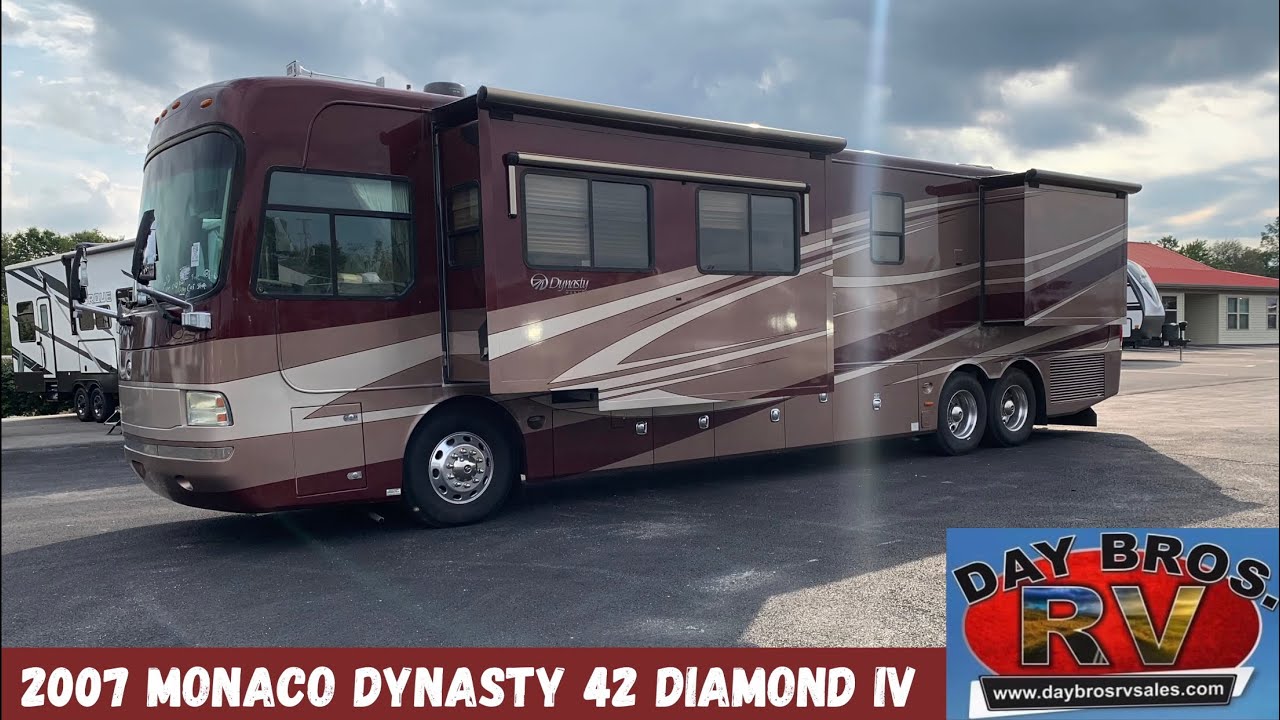 2007 Monaco Dynasty 42 Diamond IV Class A Diesel Pusher RV Motorhome ...
