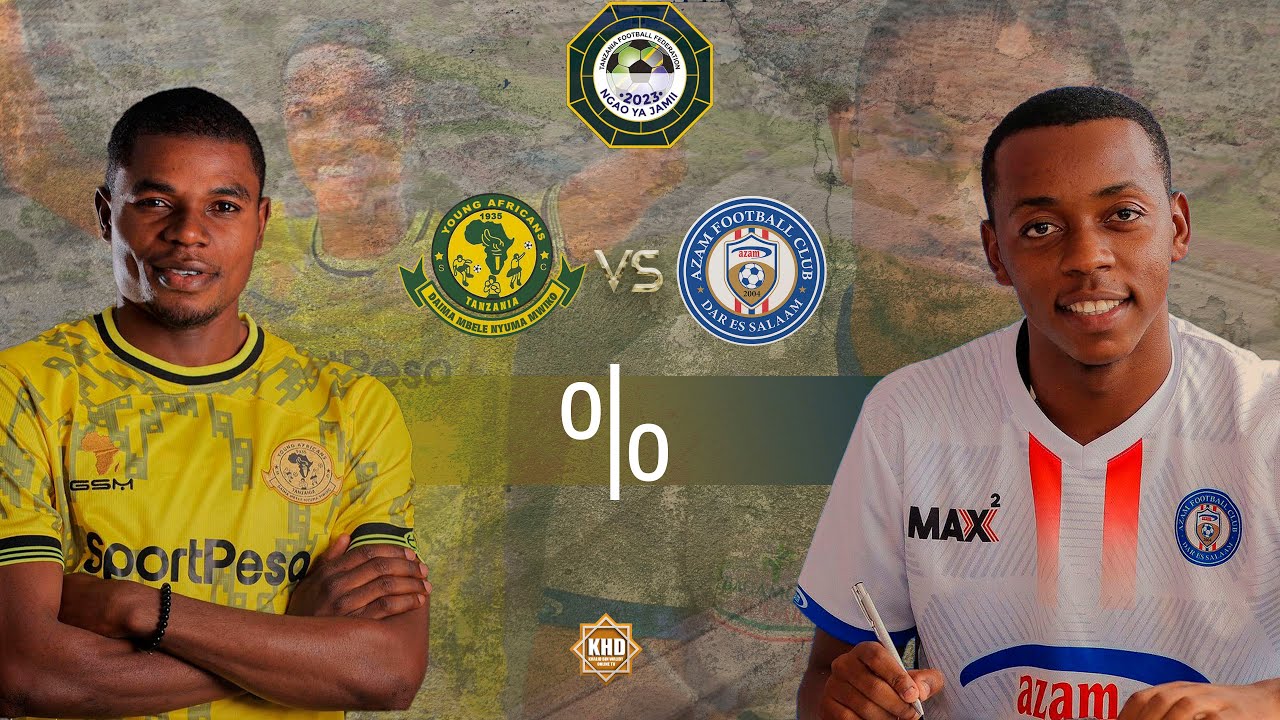 🔴#LIVE. YANGA SC VS AZAM FC NGAO YA JAMII TANGA - YouTube