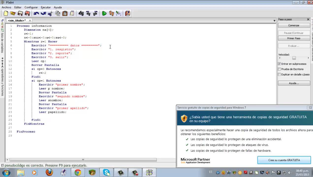 video tutorial pseint - YouTube