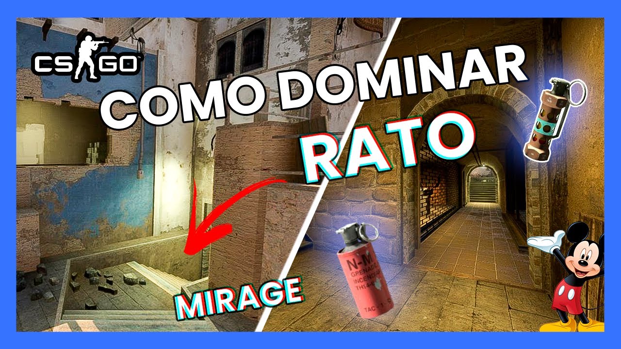 Como DOMINAR o RATO da MIRAGE | CSGO - YouTube