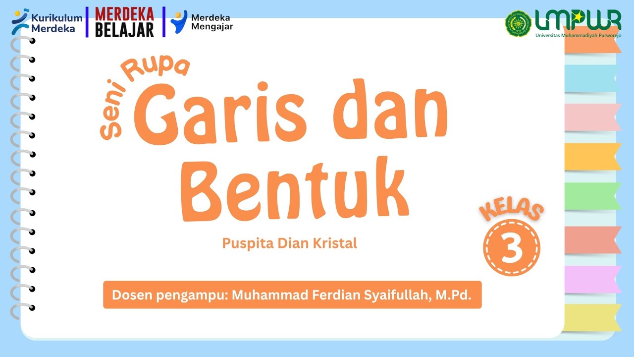 Eksplorasi Garis dan Bentuk || Seni Rupa || Kelas 3 SD - YouTube