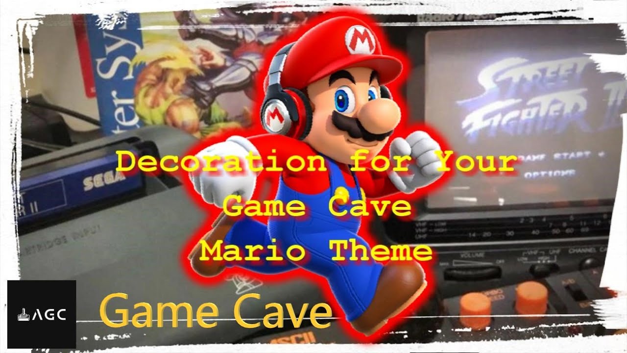 Game Cave - Decoration for your Game Cave - Mario Theme - YouTube