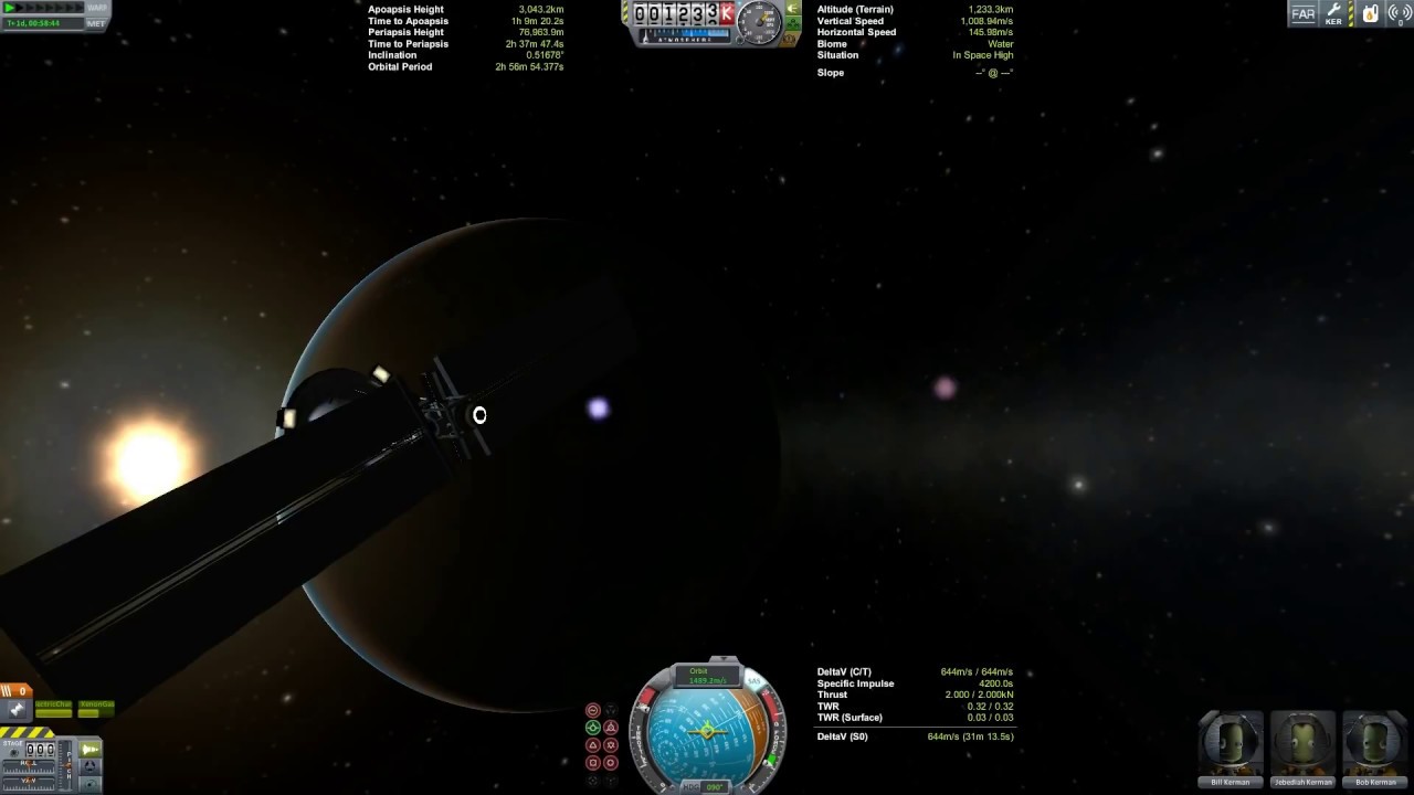 KSP Ion engine sound and particle FX demo - YouTube