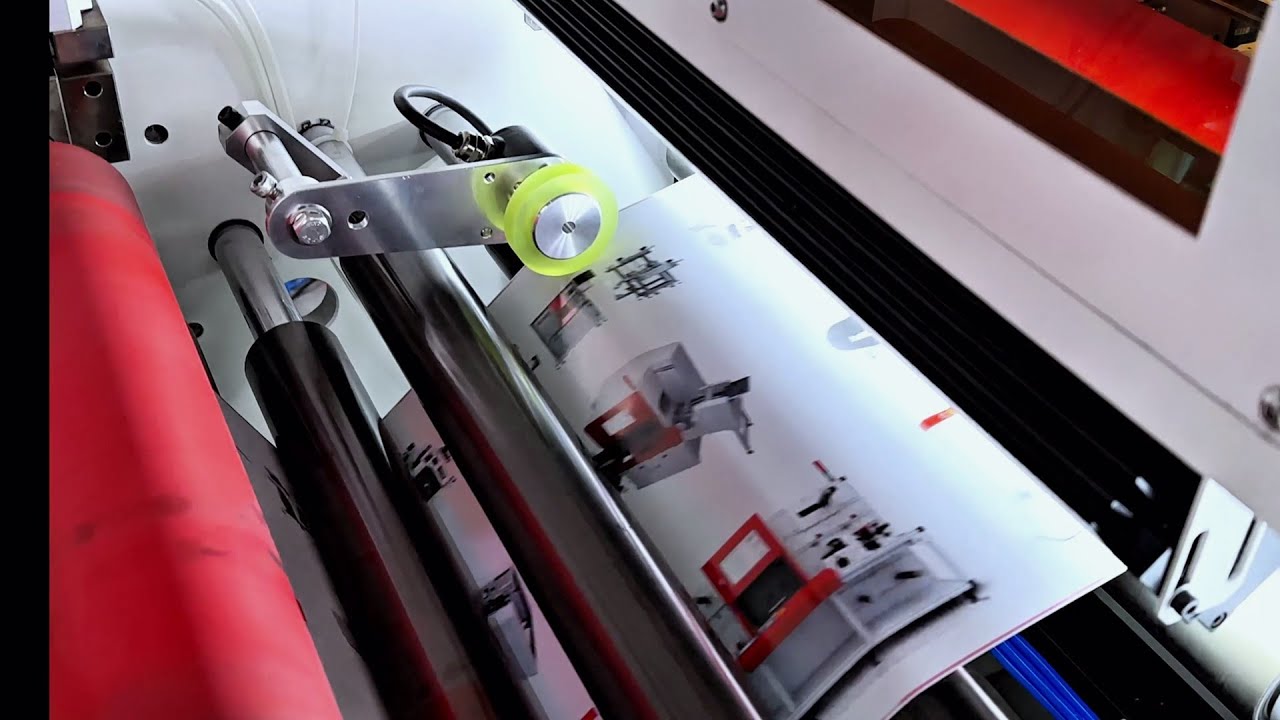 Roll to Roll & Roll to Part Laser Finishing Machine with Semi Rotary ...