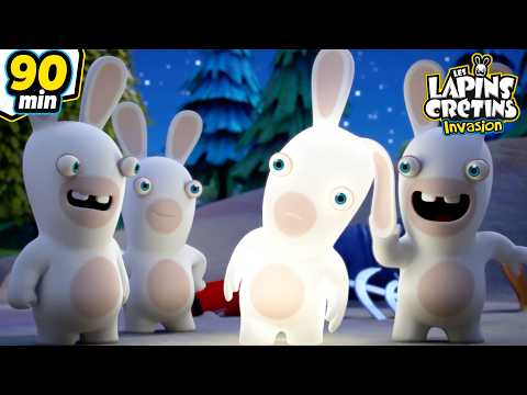 La pire idée d’un Lapin Crétin : avaler une lampe ! 🔦 | Les Lapins Crétins Invasion | Dessin animé