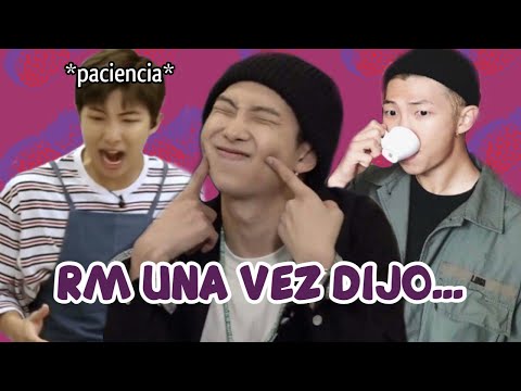 FRASES ICÓNICAS DE RM QUE ARMY JAMÁS OLVIDARA