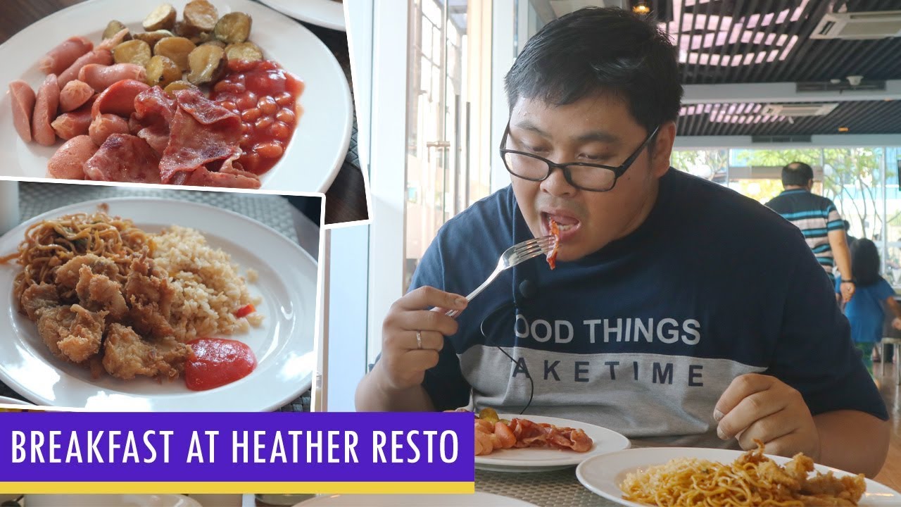 Menu Breakfast di Heather Resto Best Western Premier The Hive - YouTube