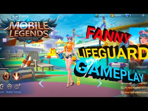 Fanny lifeguard gameplay | No subtitle | Mlbb - YouTube