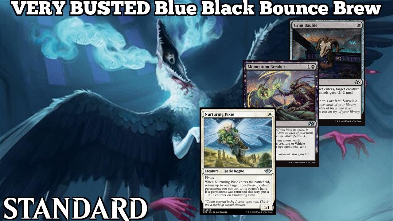 VERY BUSTED Blue Black Bounce Brew | DFT Esper Pixie | Standard Bo3 ...